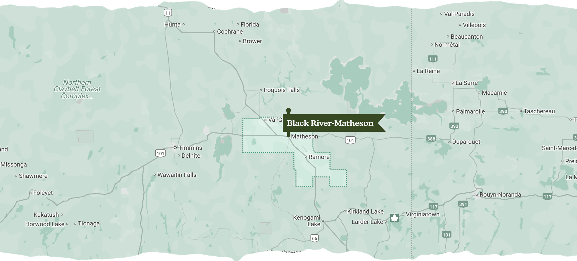 Black River-Matheson | The Seven