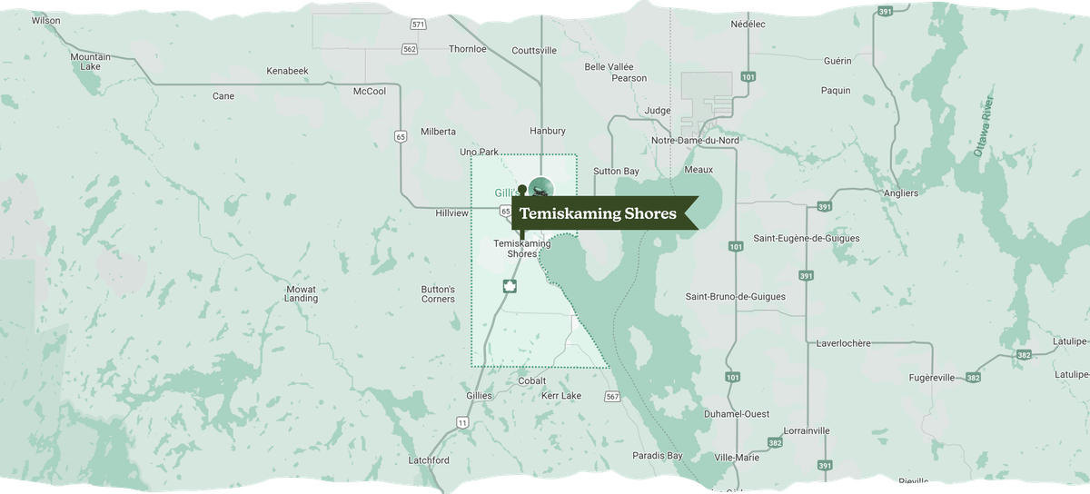 Temiskaming Shores: One Lake, Two Provinces, Three Cultures